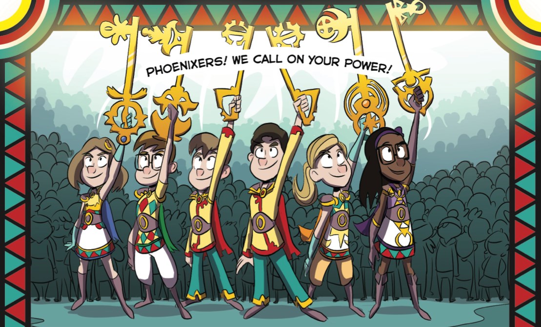 Alphabet Soup Meets The Phoenix Comic! - Words&Pictures