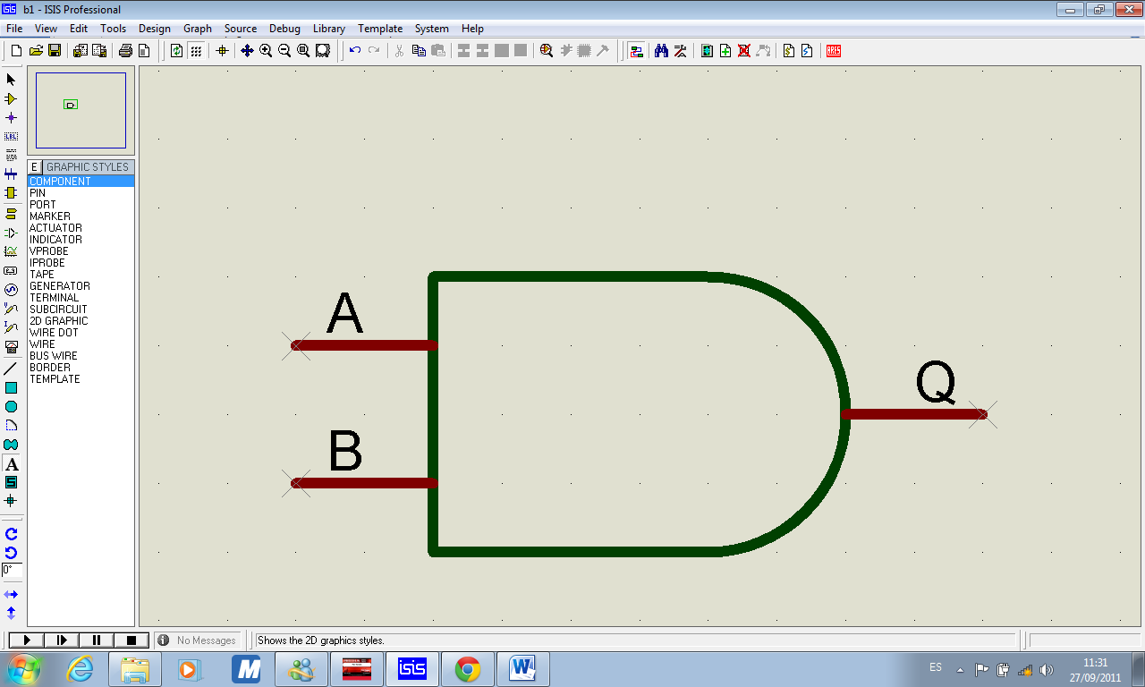 Comprobación de Compuertas AND ~ MECATRÓNICA