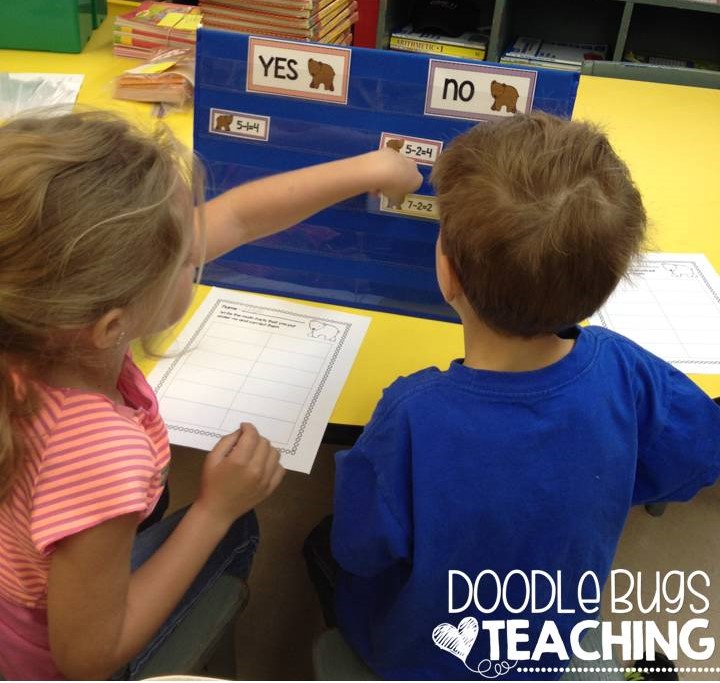 Blog Hoppin': Bear Math Centers & Printables