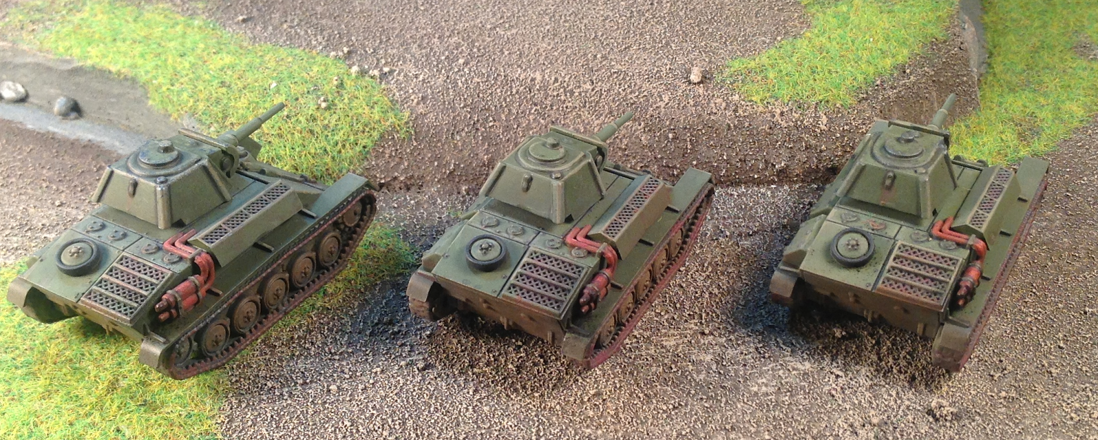 Iron Kingdoms at War: T70's Light Tanks and Refurbushed Soviet Armor...