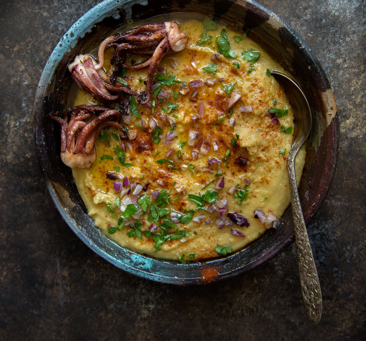 Purée of Yellow Split Peas (aka Greek Fava) - WILD GREENS & SARDINES