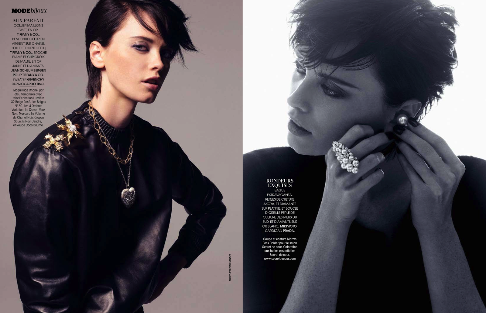 Sasha Martynyuk By Thiemo Sander Magazine Photoshoot For Madame Figaro ...