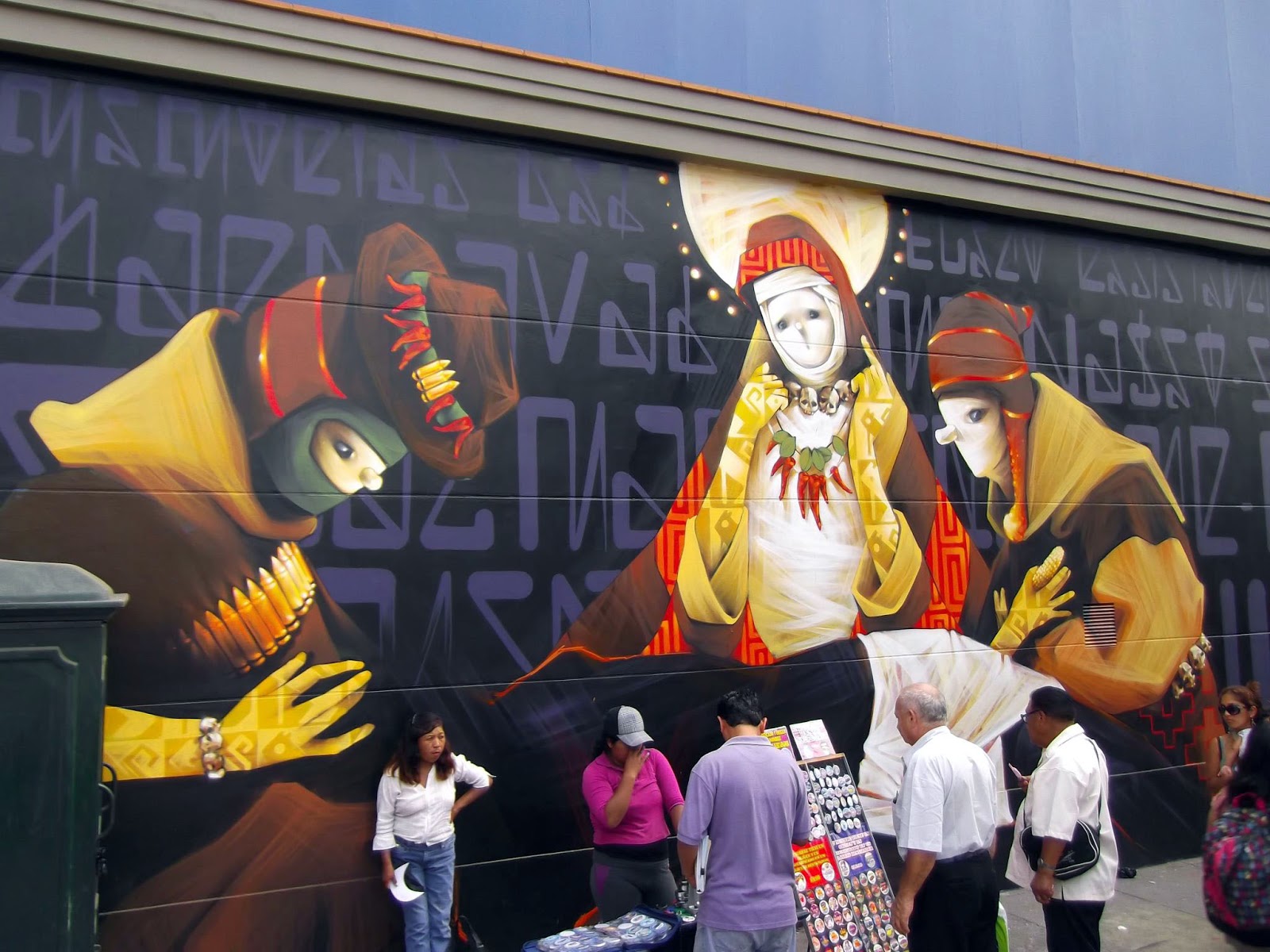 StreetArtNews ES: Inti Nuevo mural en Lima, Perú