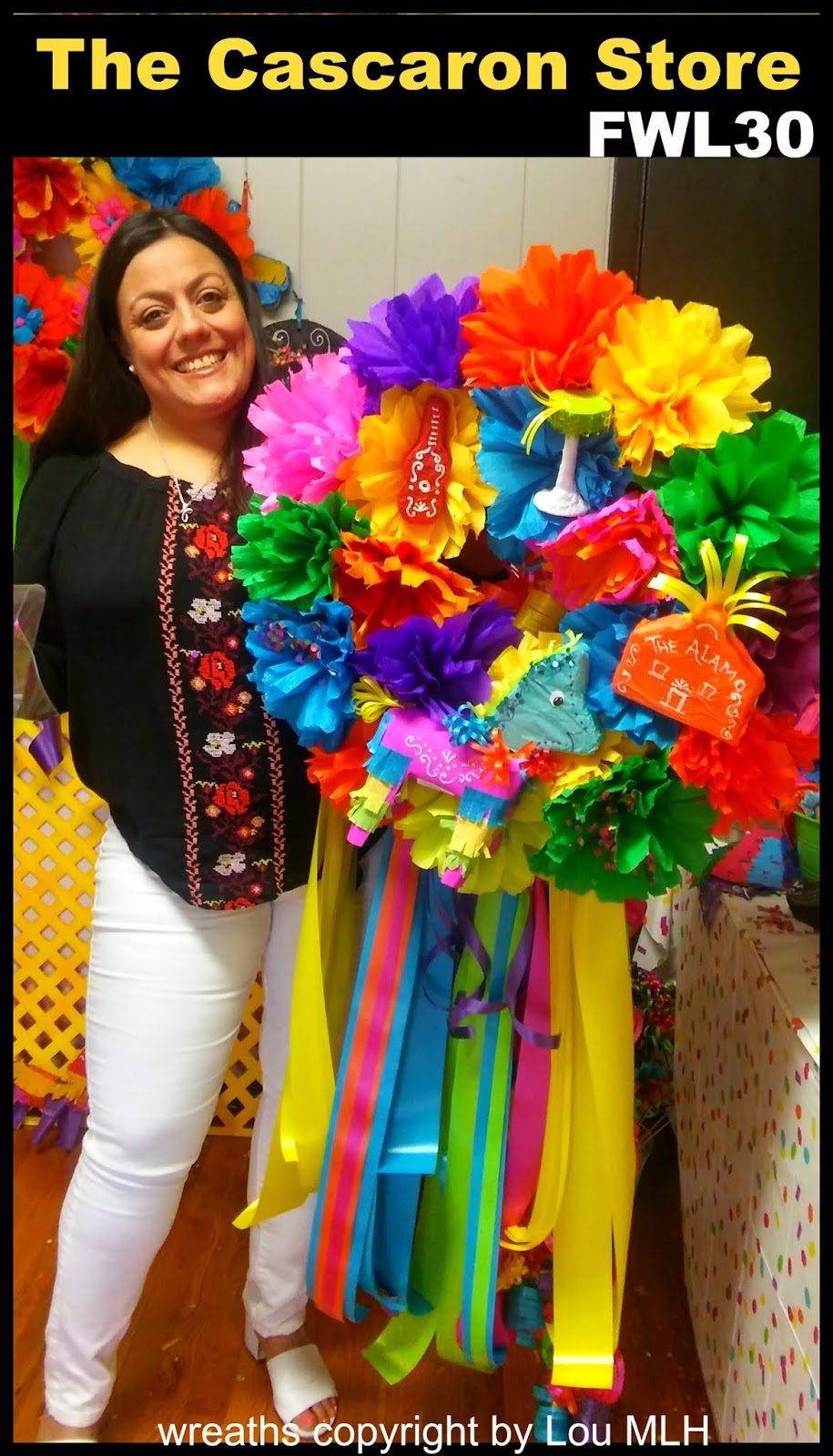 Custom Pinatas & Fiesta Wreaths: Fiesta Wreaths for Autism