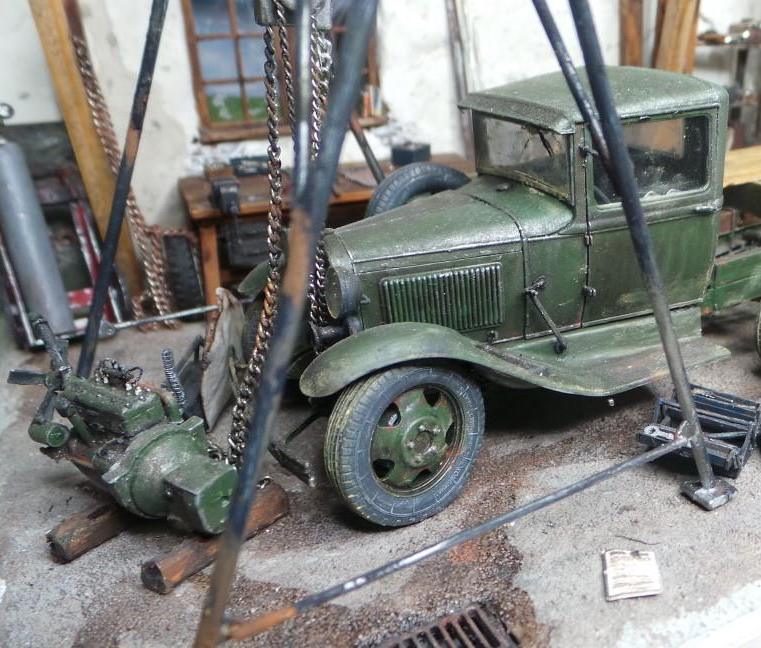 Scale models and dioramas: Workshop MiniArt Models