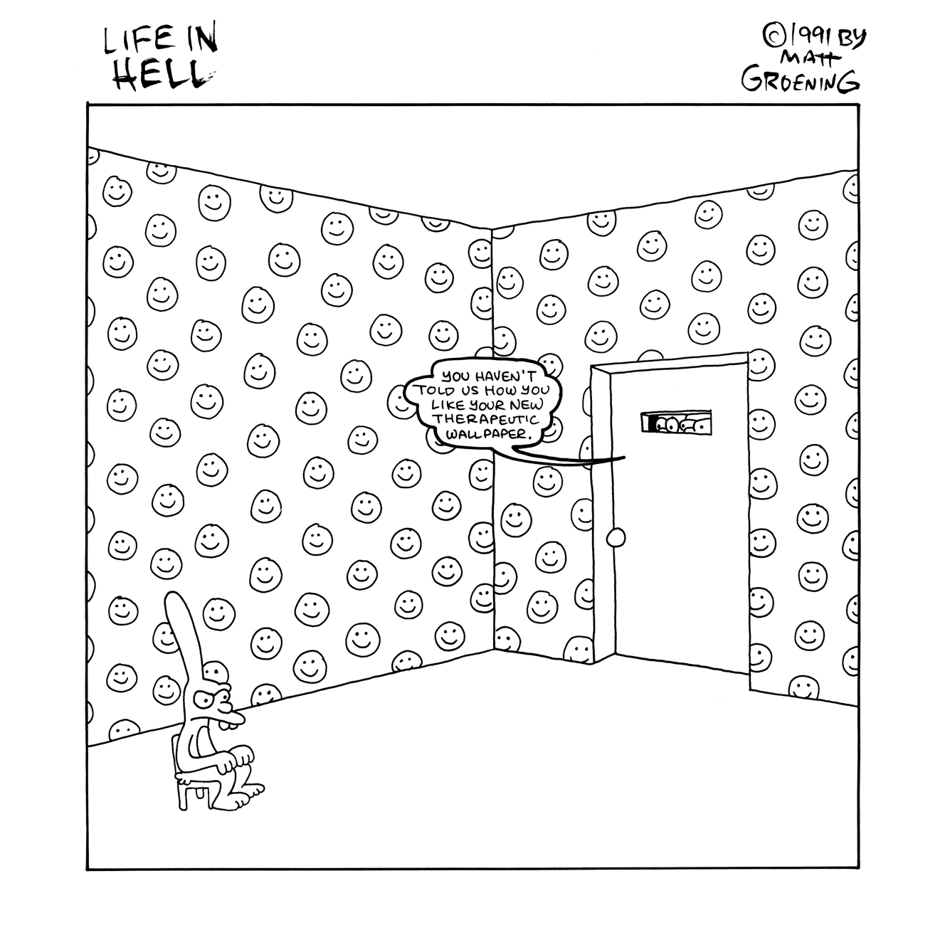 Bongo's Ultimate Life in Hell Archive : Life in Hell 1991 Archive