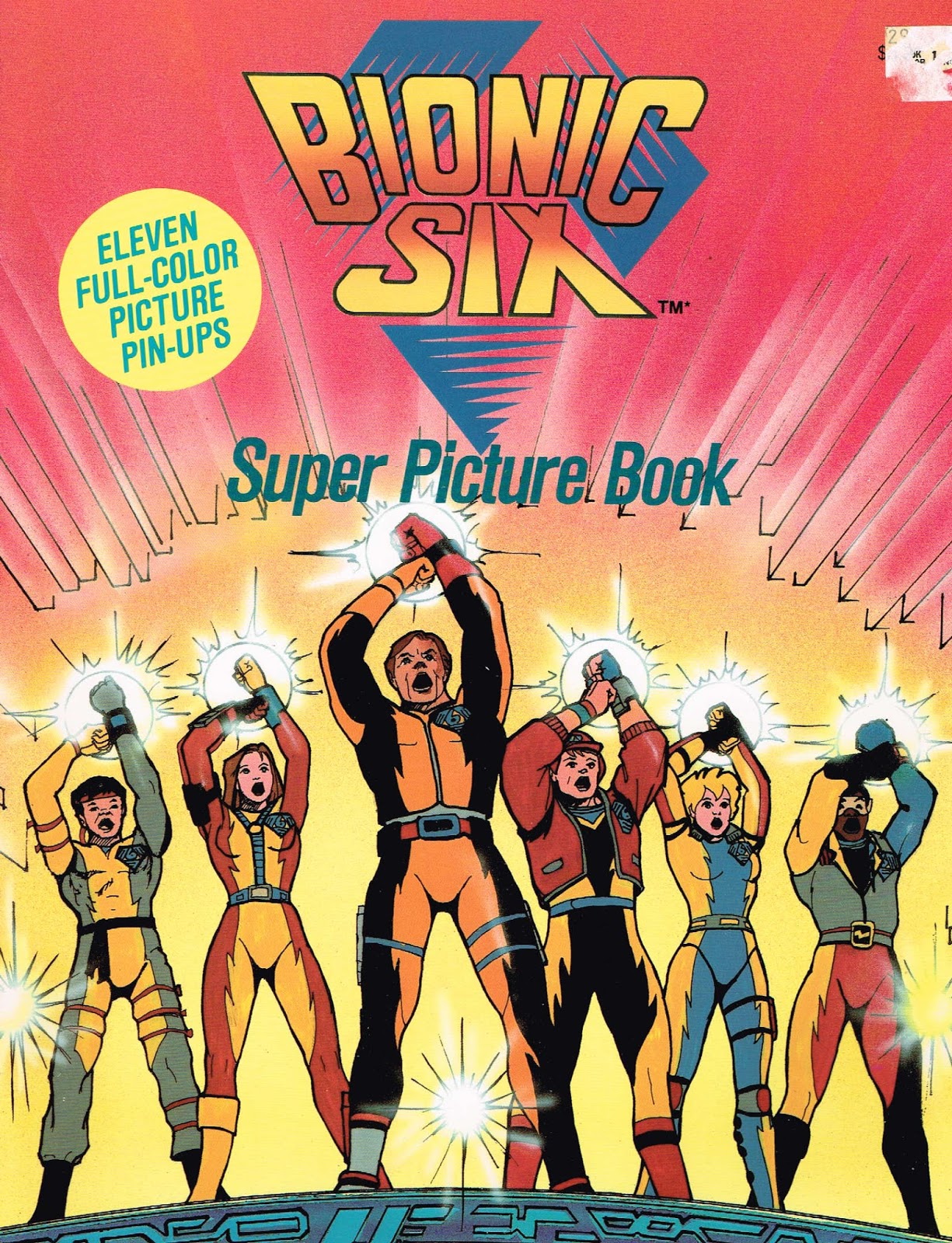 The Dork Review: Bionic Six - Super Picture Book
