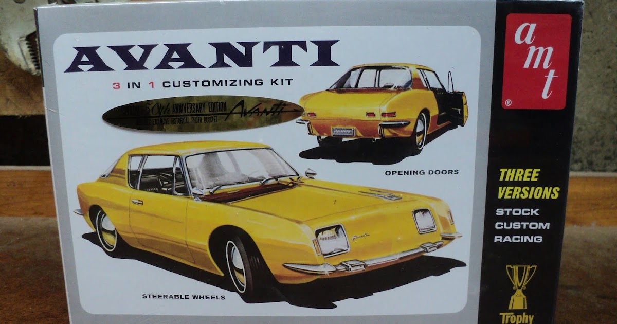 Port Union Models: Studebaker Avanti -- AMT Kit No. AMT780/12