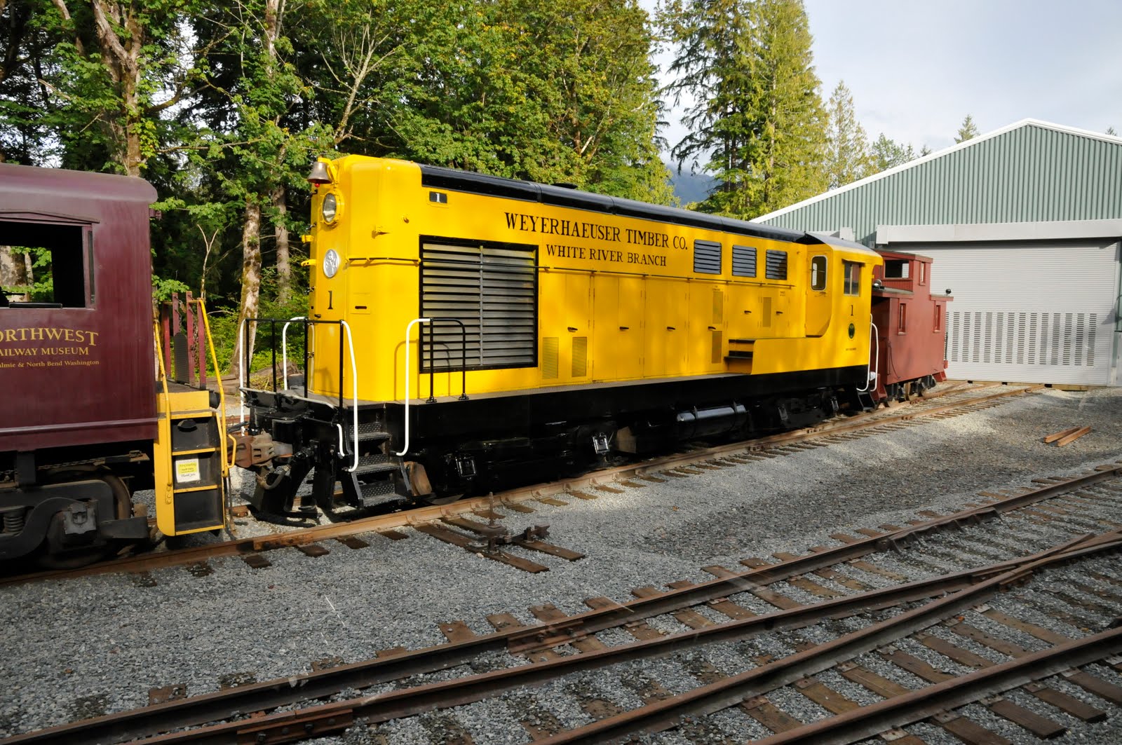 Northwest Railway Museum Blog: Train Shed grand opening
