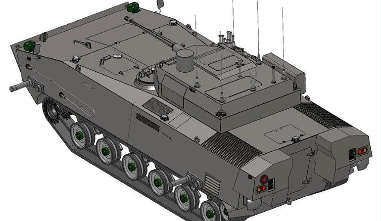 SNAFU!: Polish Badger IFV moves forward.