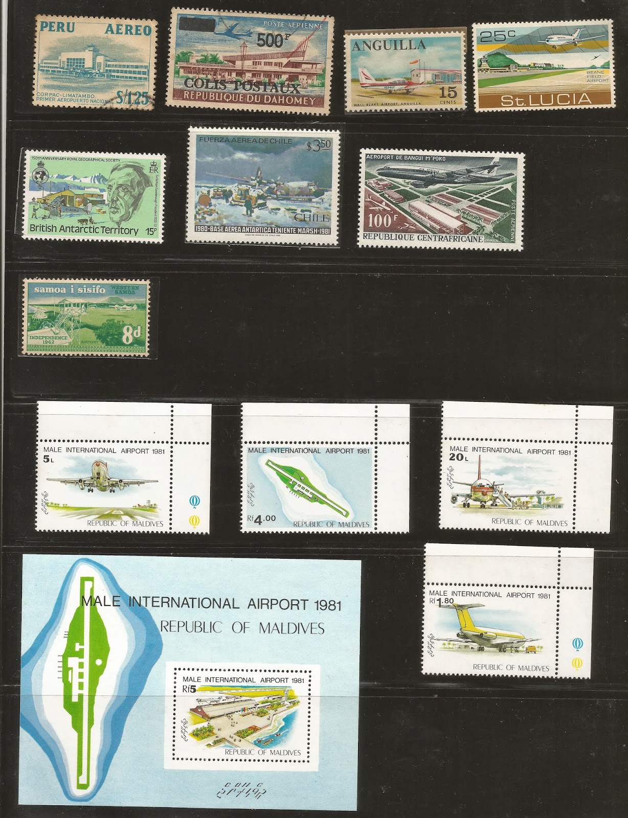 Aviation Stamps: Airports