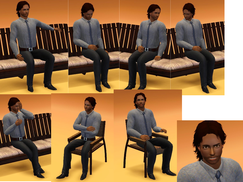 Mypalsim's Poses for Sims 3