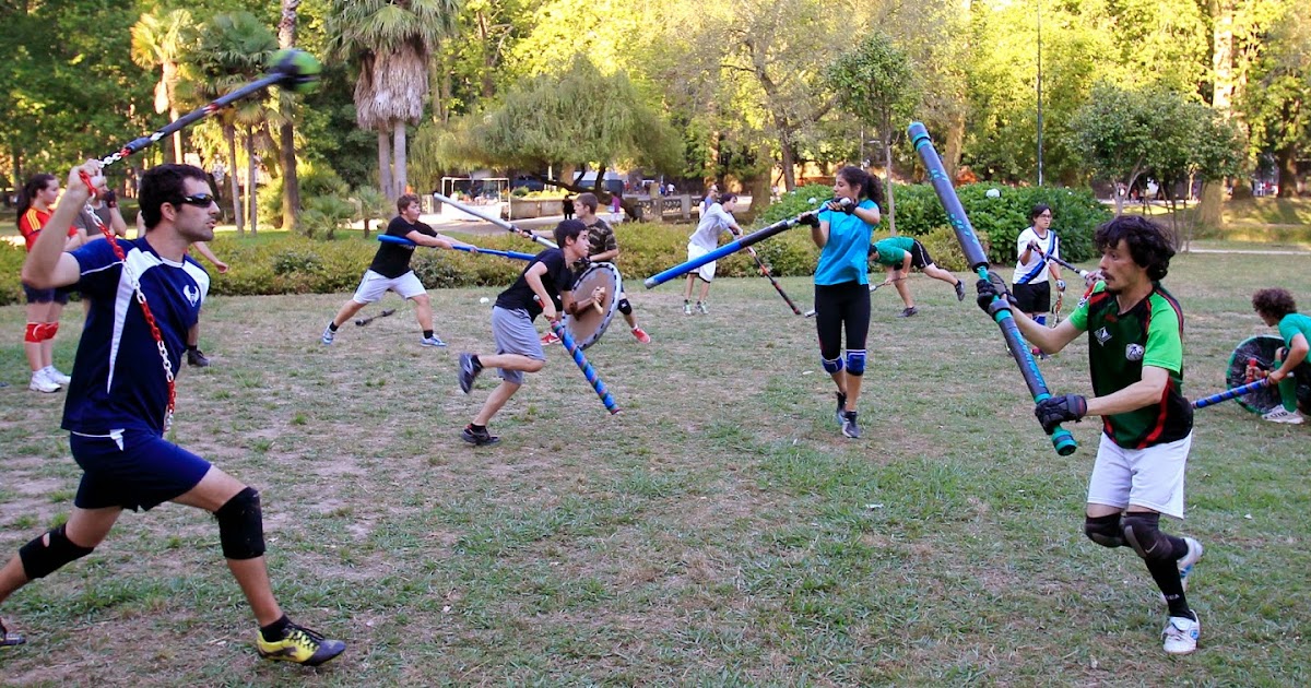 Ría de Vigo: Jugger en el parque de Castrelos