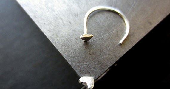 rebelbyfate: TEENY TINY HEART HUG EARRINGS IN STERLING SILVER