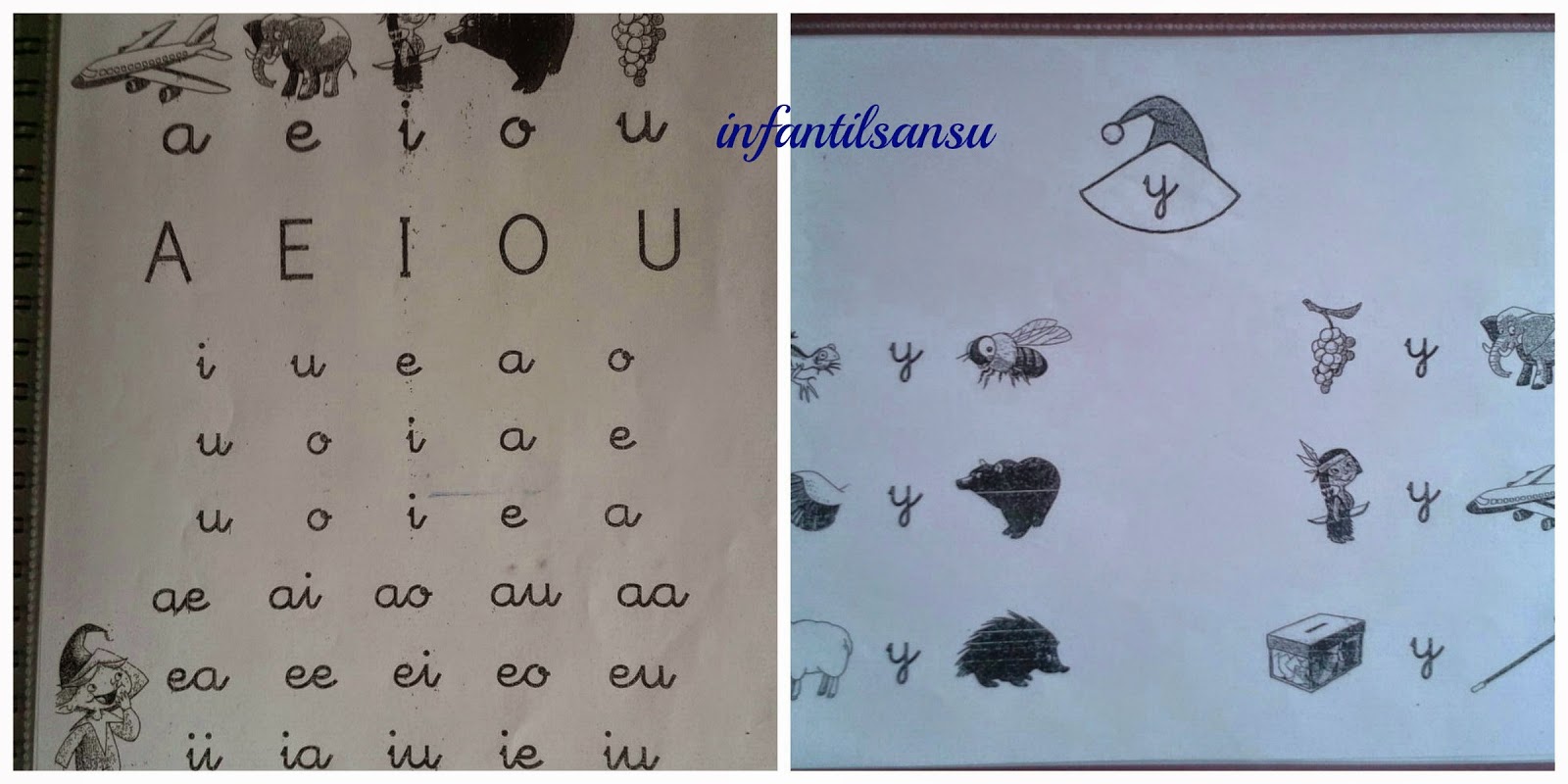 Infantilsansu: La "o" de oso.