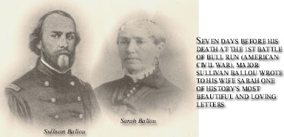 MR. HALL'S AMERICAN HISTORY CLASS: Sullivan Ballou (March 28, 1827 ...