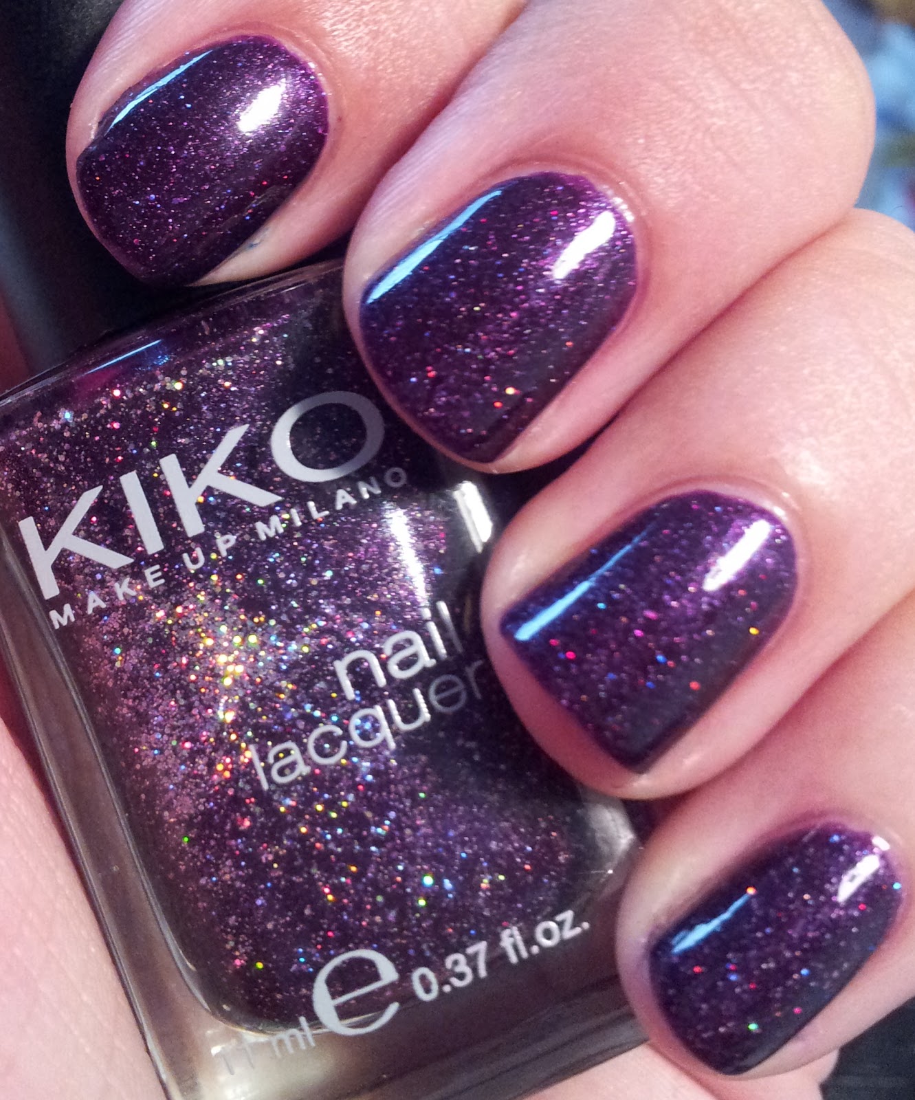 The Nail Polish Guru: NOTD: Kiko #255 & Cult Nails Seduction