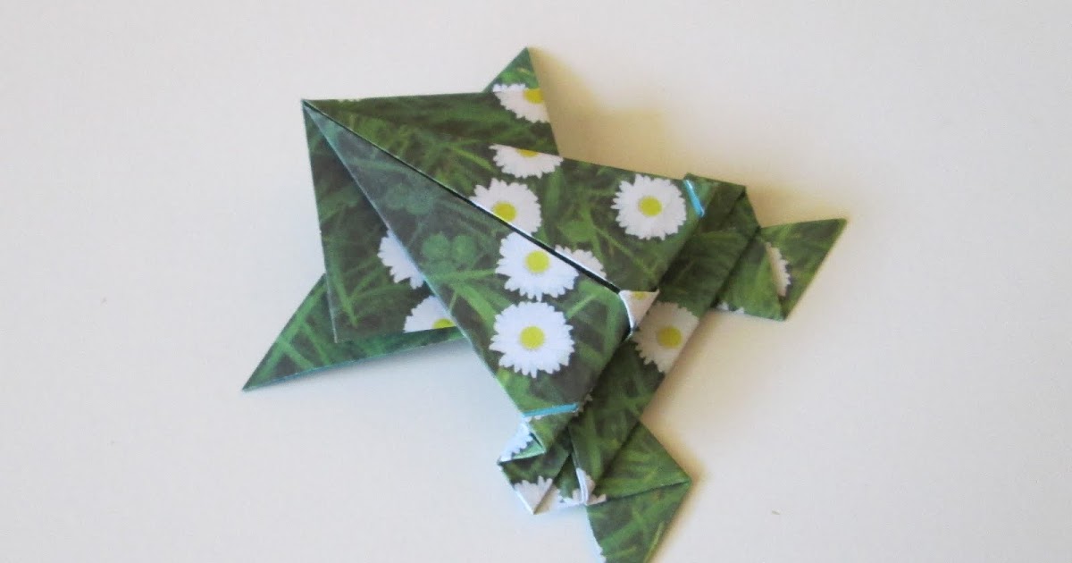 Sergio Herrero Origami: Rana tradicional