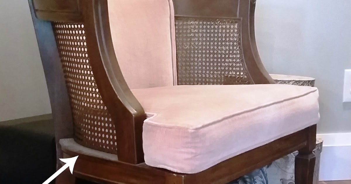 delusions of ingenuity: hooters {a vintage barrel chair makeover}