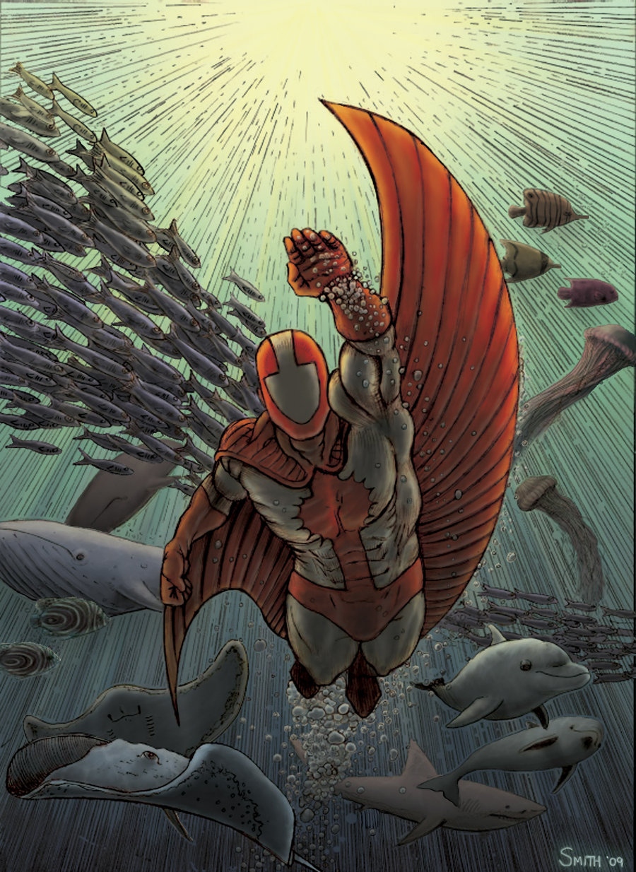 amidala's world: Buste de STINGRAY - MANTA par BOWEN pour MARVEL COMICS