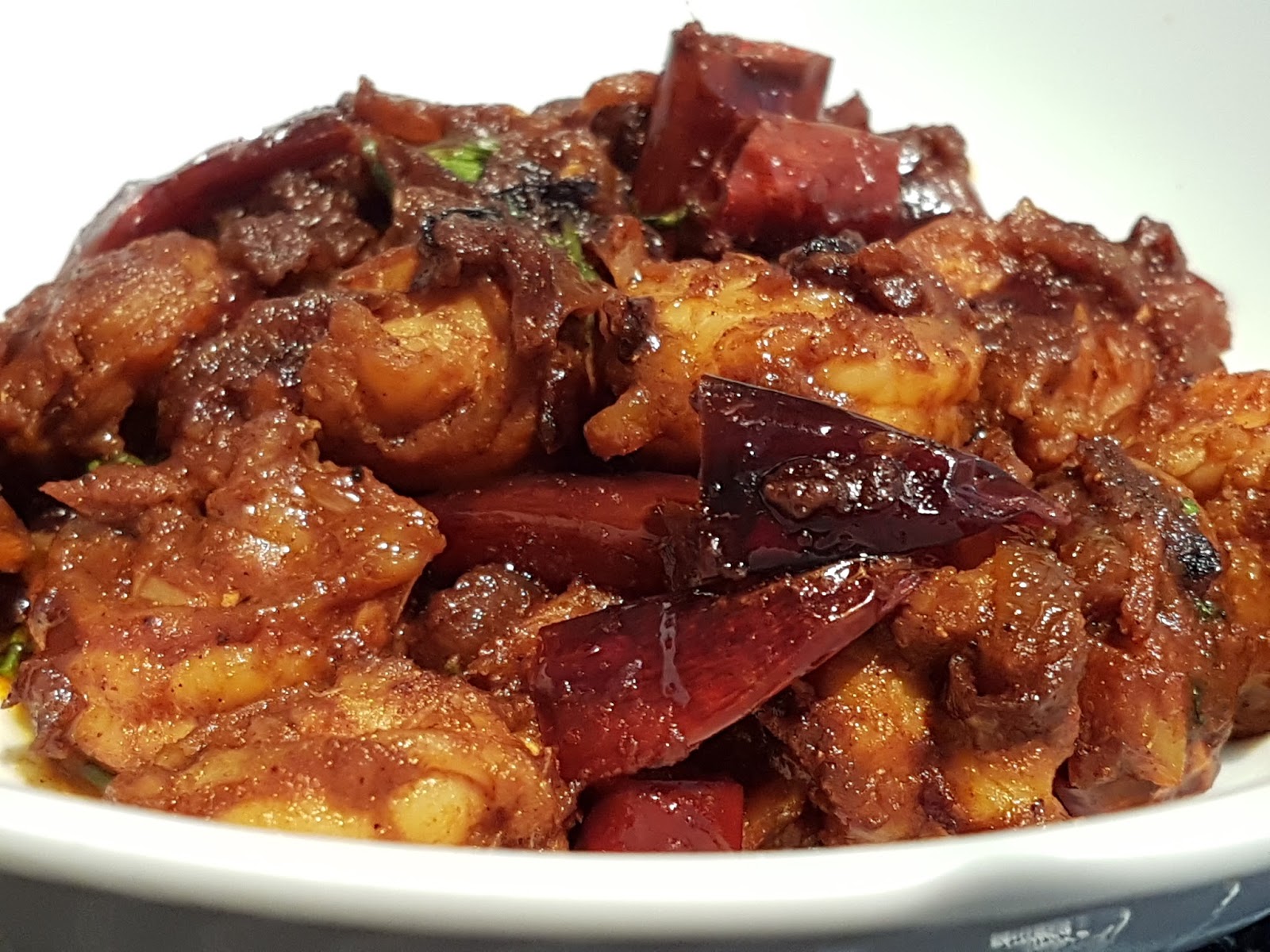 MY ASIAN RECIPE: SPICY PRAWNS