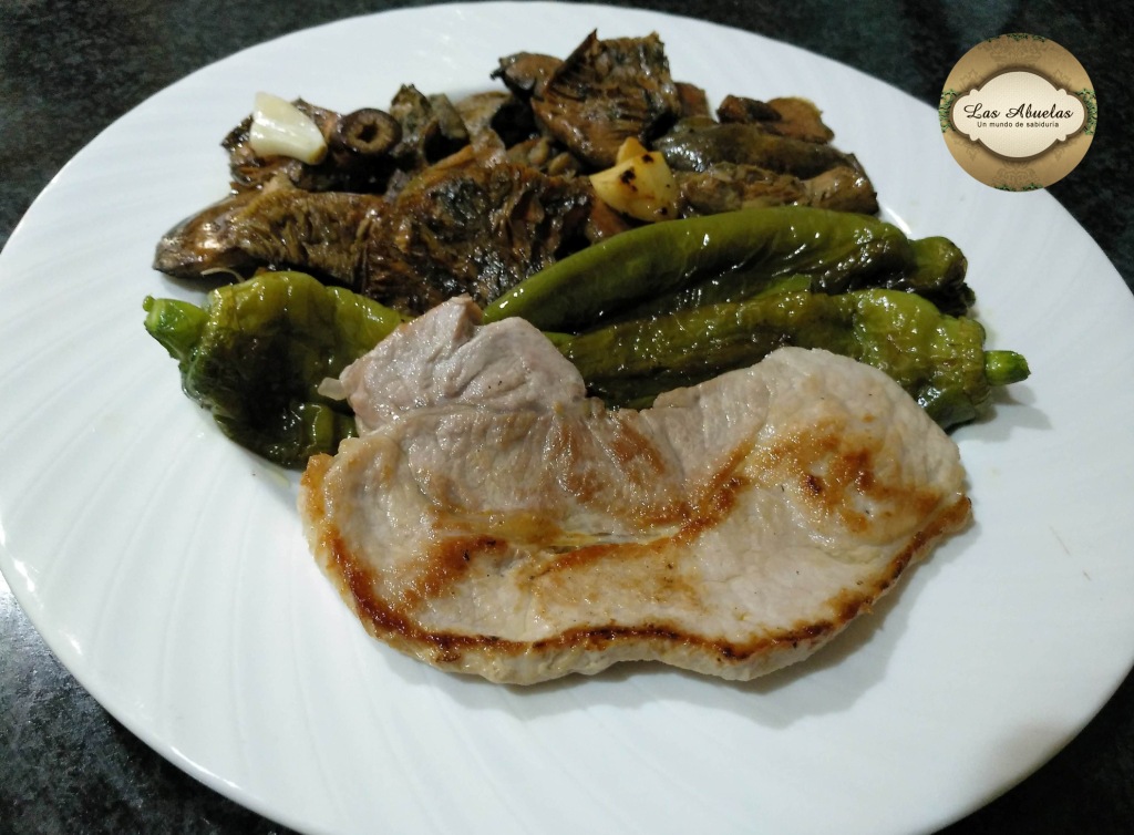 Las abuelas un mundo de sabiduria: Rovellons con pimientos y magro de ...