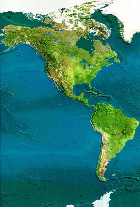 Geoproblematicas Americanas: Geomorfología de América