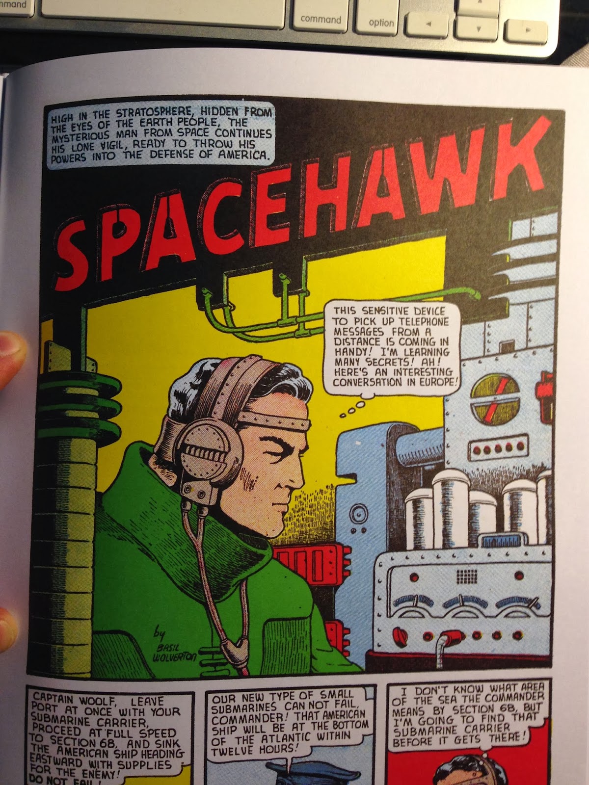 Bookrastination: SPACEHAWK by Basil Wolverton, a brilliant ...