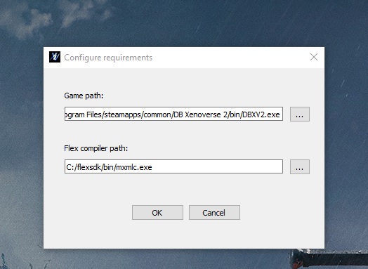 Tutorial about the XV2 mods installation