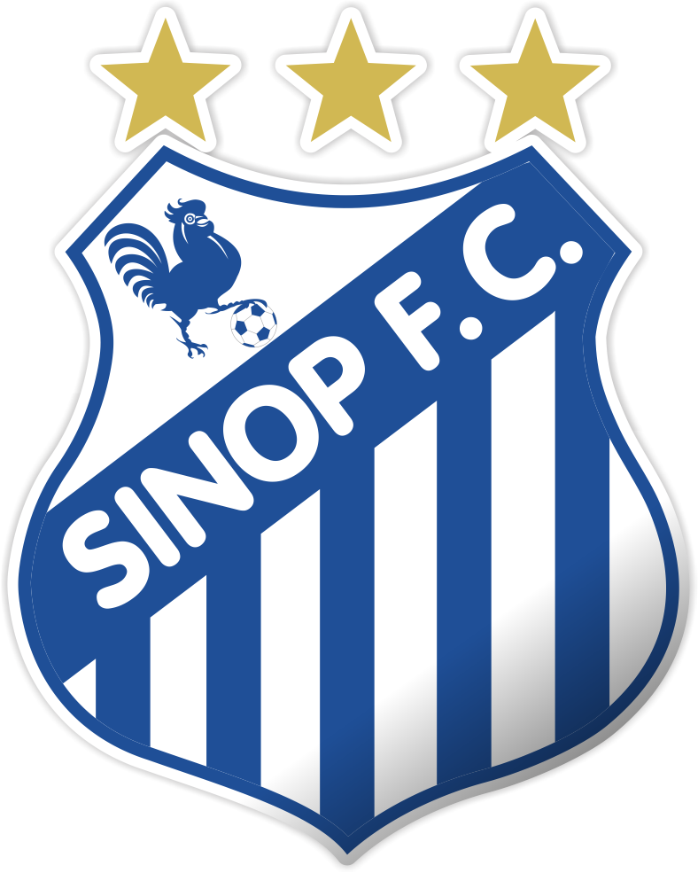 Um Grande Escudeiro: BRASIL: MT, NOVO ESCUDO DO SINOP FC