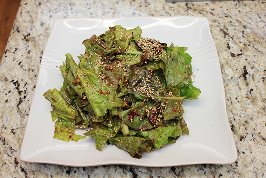 Korean Veggie Mama: Sangchu Geotjeori/Korean Lettuce Salad