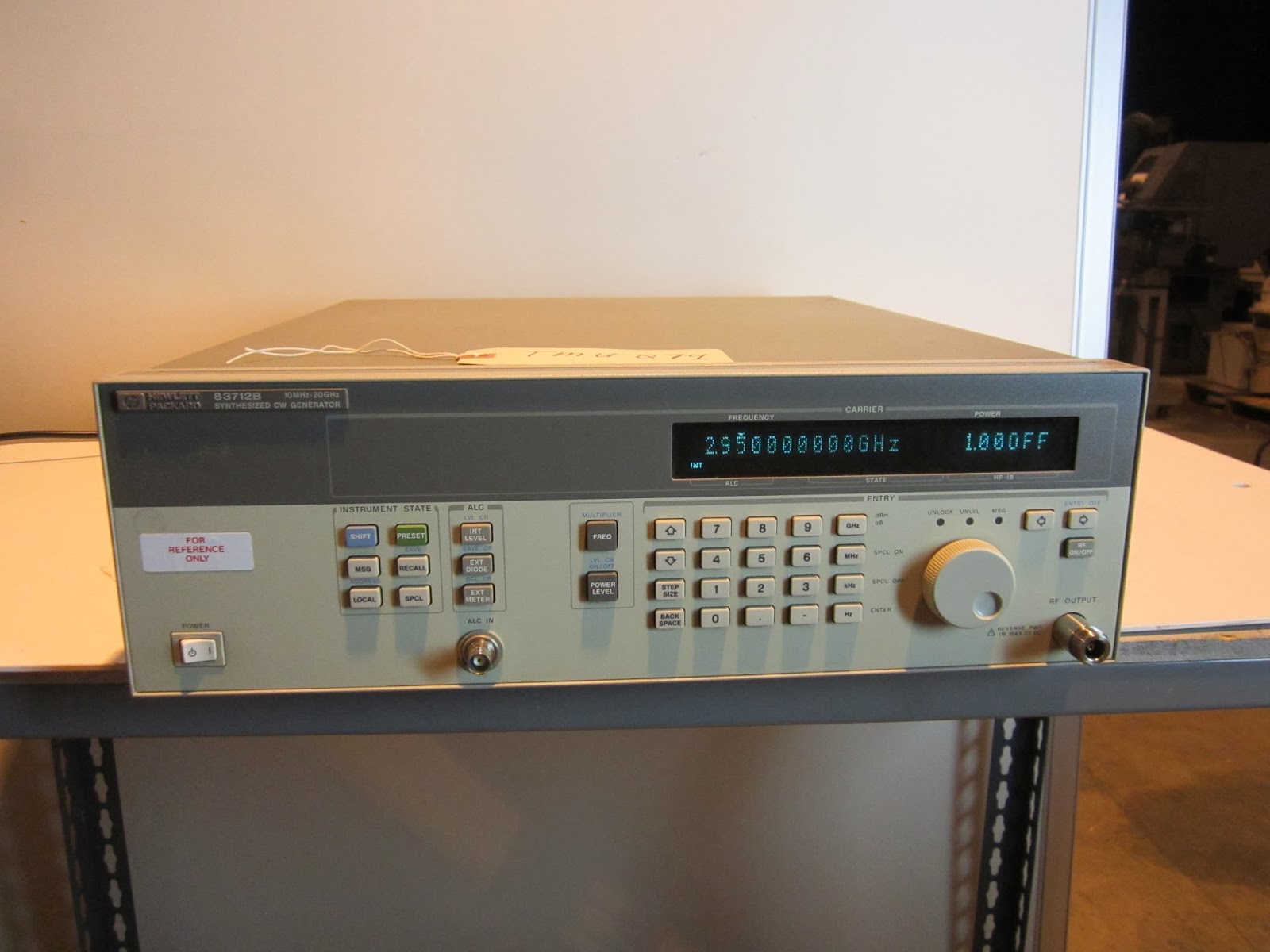 HP 83712B Synthesized CW Generator 10MHzto 20GHz (TMU079) - Panatron Inc.