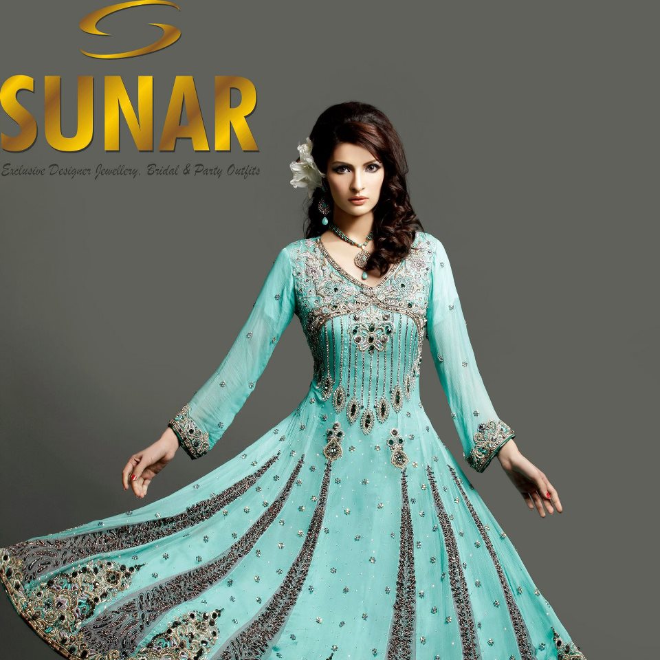 girls fashion 2013: sunar winter dress collection 2013
