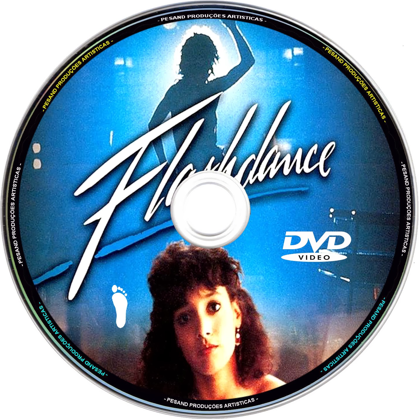 CAPAS EM SÉRIE: CAPA DVD - FILME - FLASHDANCE