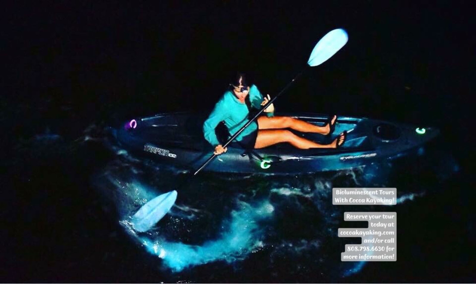 BIOLUMINESCENT KAYAK TOURS!