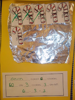 Mrs. Wood's Kindergarten Class: Christmas Cookie Subtraction