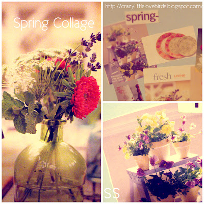 Simple spring collage