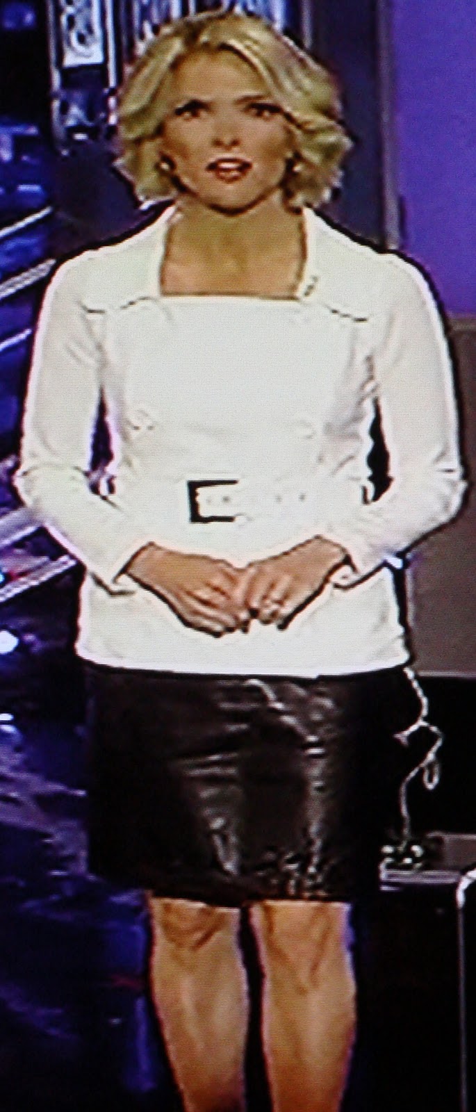 The Leather Skirt: Style Icons - Megyn Kelly...