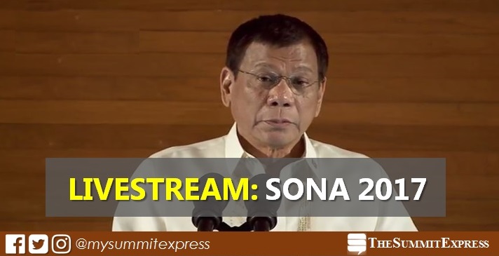 LIVESTREAM: President Duterte SONA 2017 speech (video)