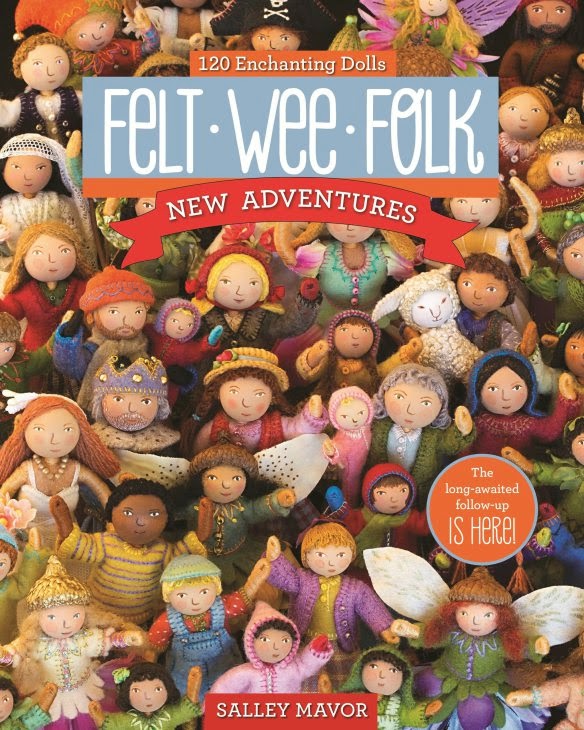 we bloom here: felt wee folk :: blog tour