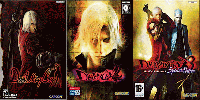 JUAL KASET GAMES PLAYSTATION 1 & 2: Devil May Cry Series