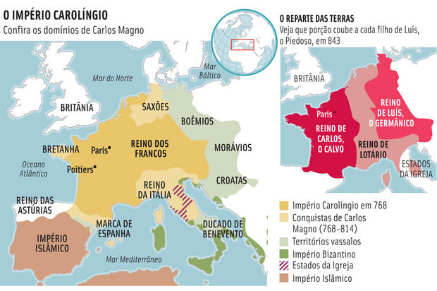 historiajaragua: Registro sobre os vídeos "Os Carolíngios" [7º]