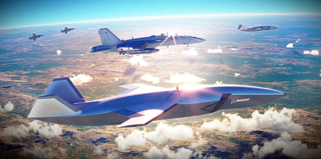 Military and Commercial Technology: Boeing unveils unmanned combat jet ...