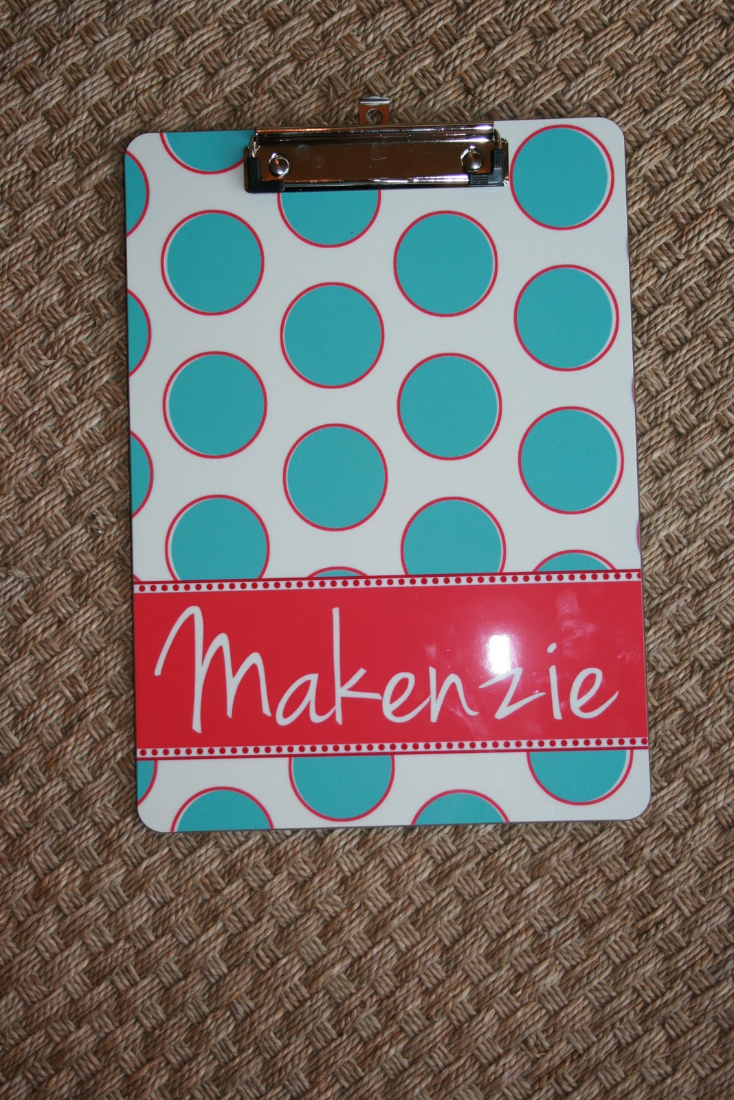 Say It Sassy: Personalized Clipboards