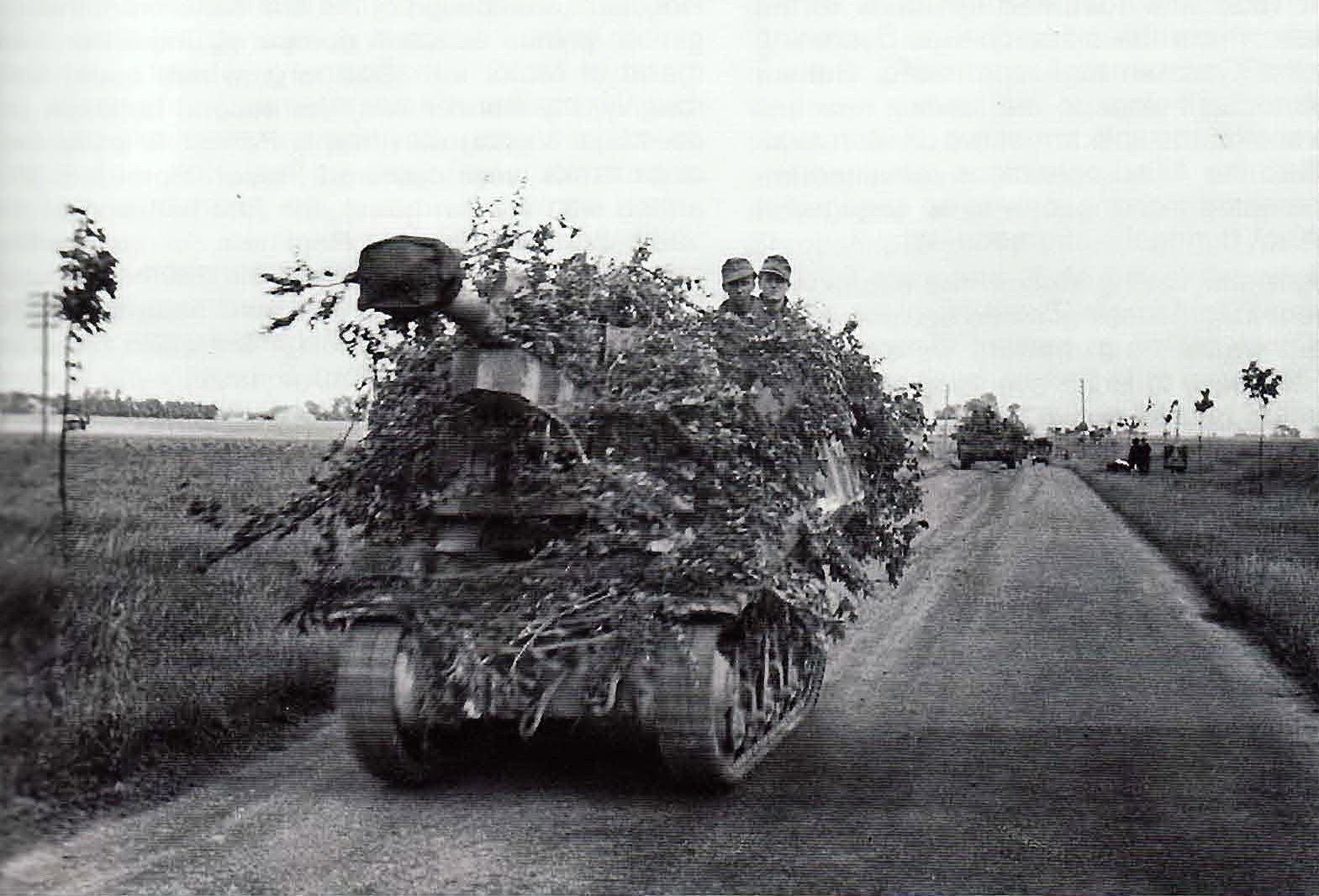 NAZI JERMAN: Foto 5. leichte-Division / 21. Panzer-Division
