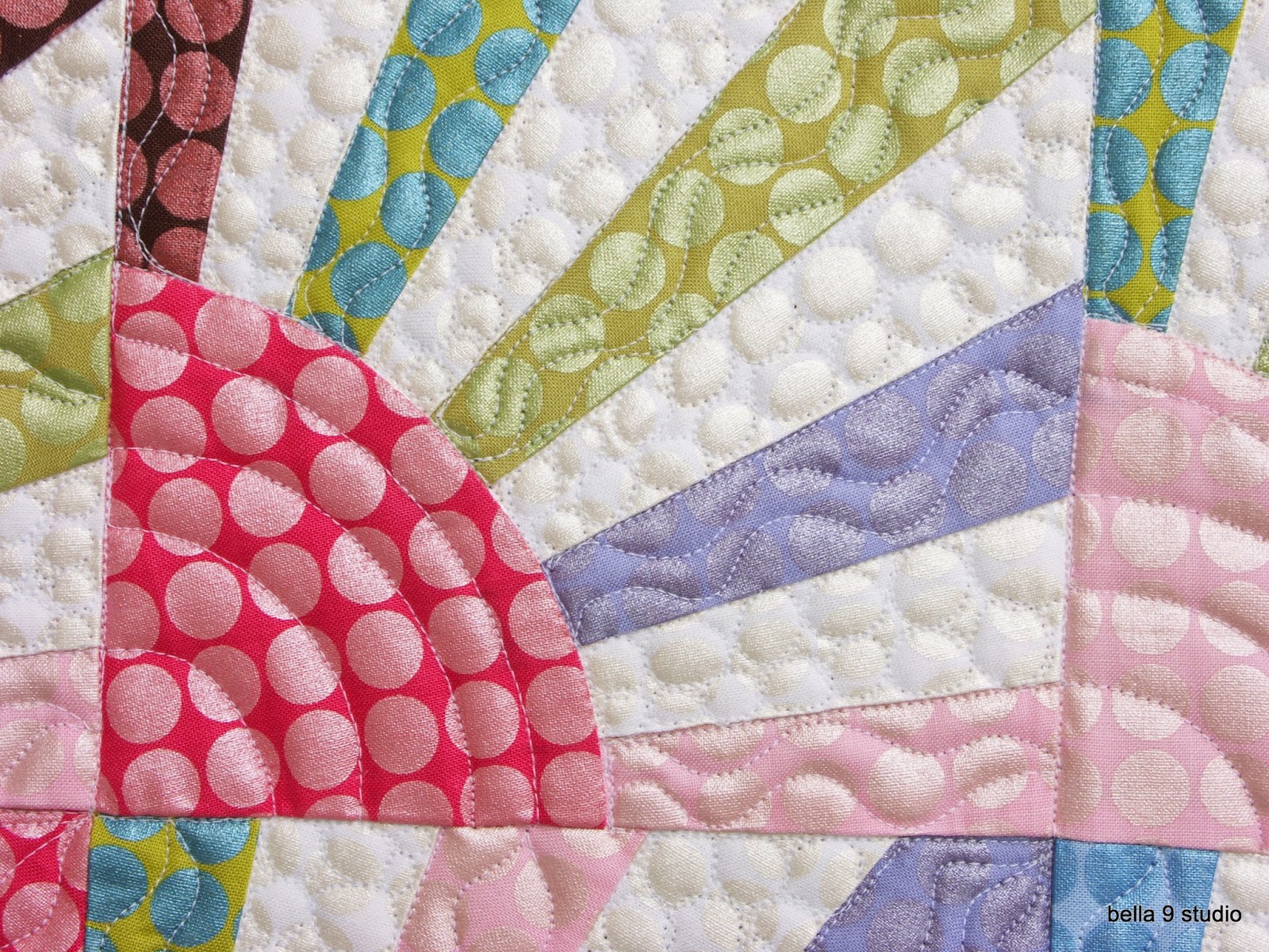 bella 9 quilting studio: Karen's Quilt