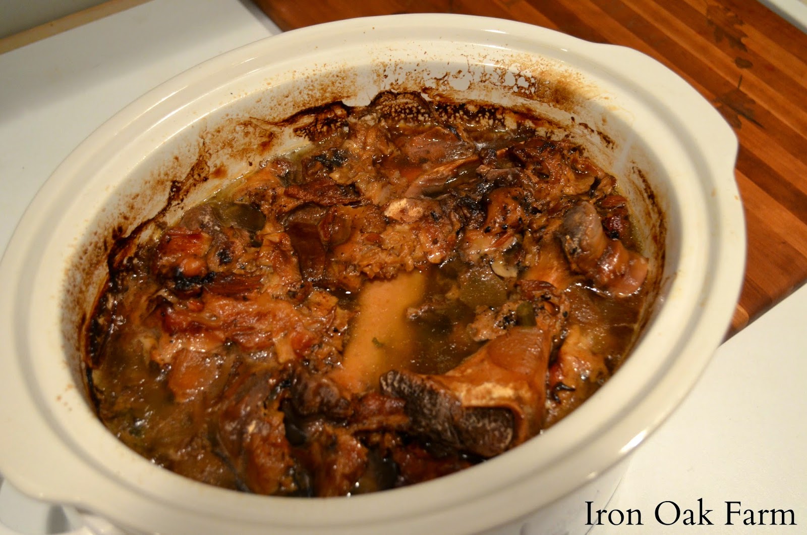 Iron Oak Farm: Pork Bone Stock