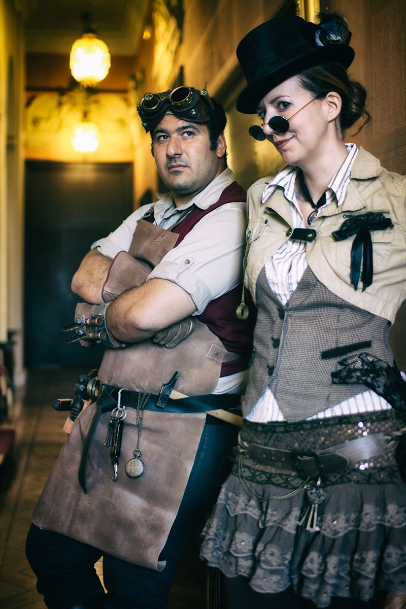 QLIO.ORG - FOTOS: SteamPunk Zaragoza | Sesion de fotos en el Palacio ...