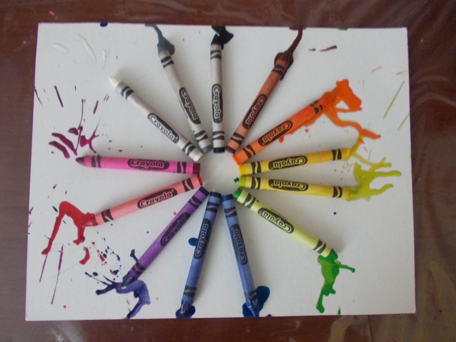 Aprendo jugando en casa: Martes de Galería: Un jardín de crayolas ...