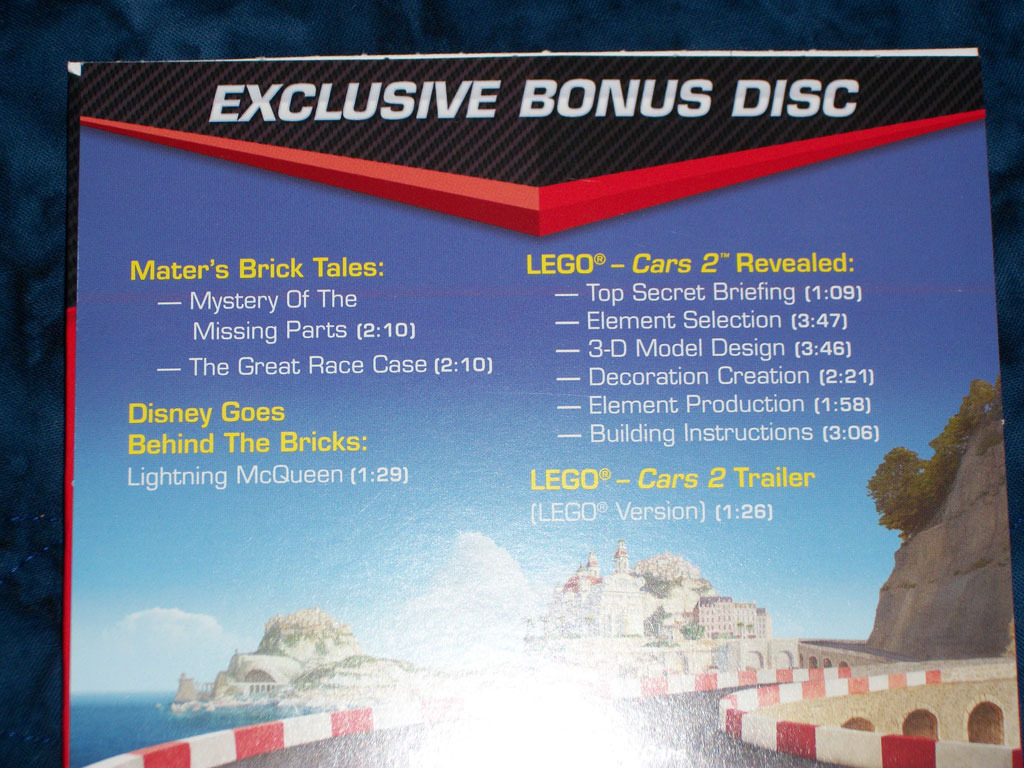 Blu-ray & DVD Exclusives: Cars 2: Toys R Us Exclusive Bonus Disc & Wall ...